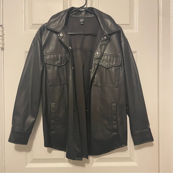 wild fable | Jackets & Coats | Leather Jacket | Poshmark